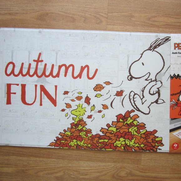 Peanuts | Kitchen | Snoopy Woodstock Peanuts Leaves Autumn Fun Anti ...